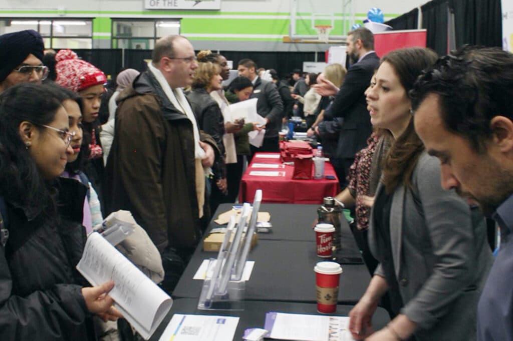 Return of career networking fair attracts large crowd – Algonquin Times